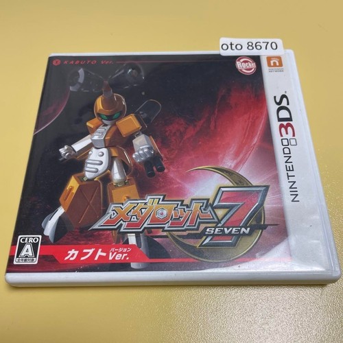 Japan Anime Medabots GAME NINTENDO 3DS SOFT Medarotto 7 Kabuto Ver ...