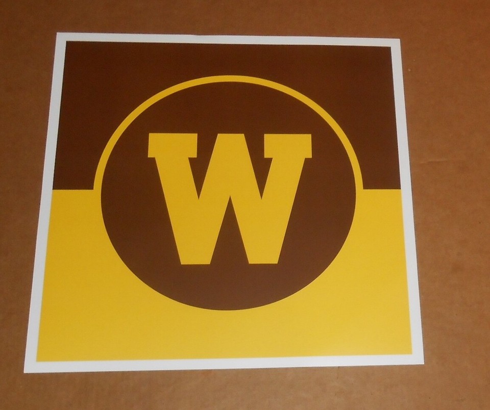 WMU Western Michigan University Let's go Broncos 2-Sided Poster 18x18 ...