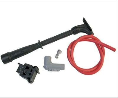 MSD Spark Plug Lead Set 8.5mm Red Race Dual Plug Hemi with HEI ...