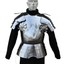 Medieval Knights Crusader Cuirass Chest Plate Shoulder Pauldron Rondel ...