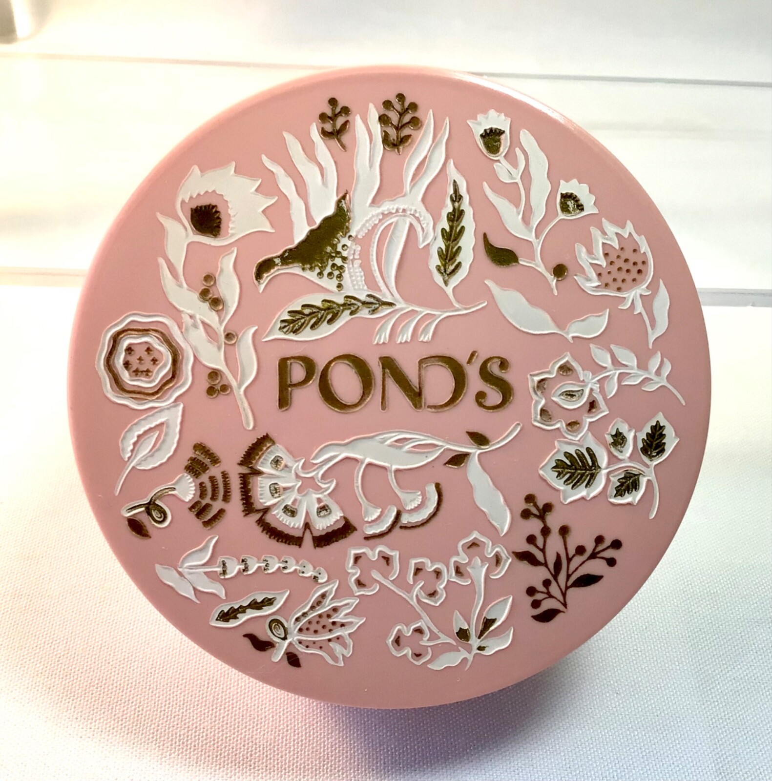 Vintage Pond's Face Powder Natural Pond's Extract Co NY Golden Rachel ...