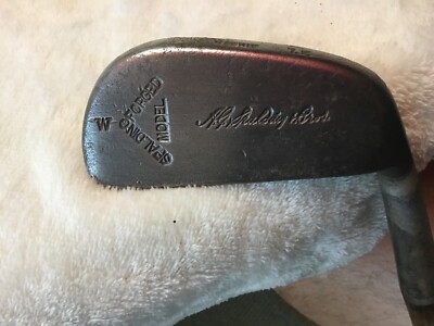 Vintage AJ Spaulding Bros SPALDING Hickory Golf #15 MASHIE-WIDE GROOVE ...