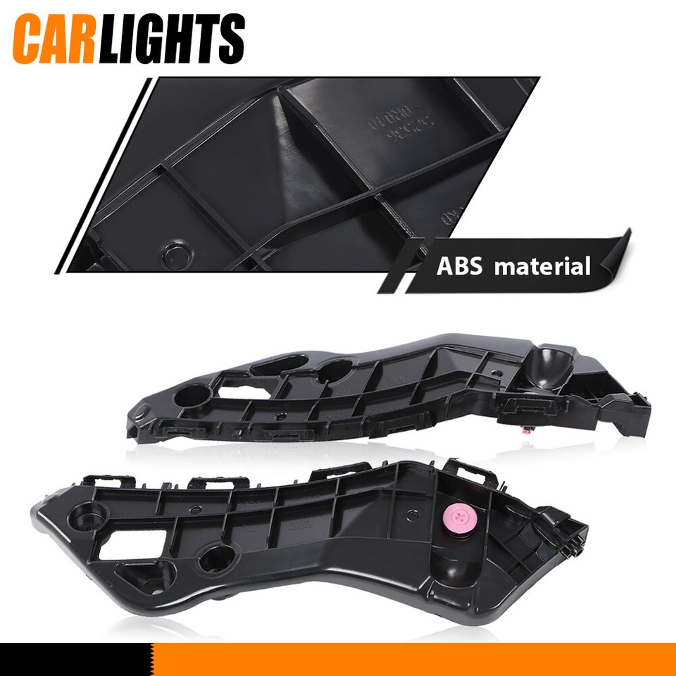 Fit For 2013-15 Toyota RAV4 Pair Front Bumper Retainer Brackets LH & RH ...