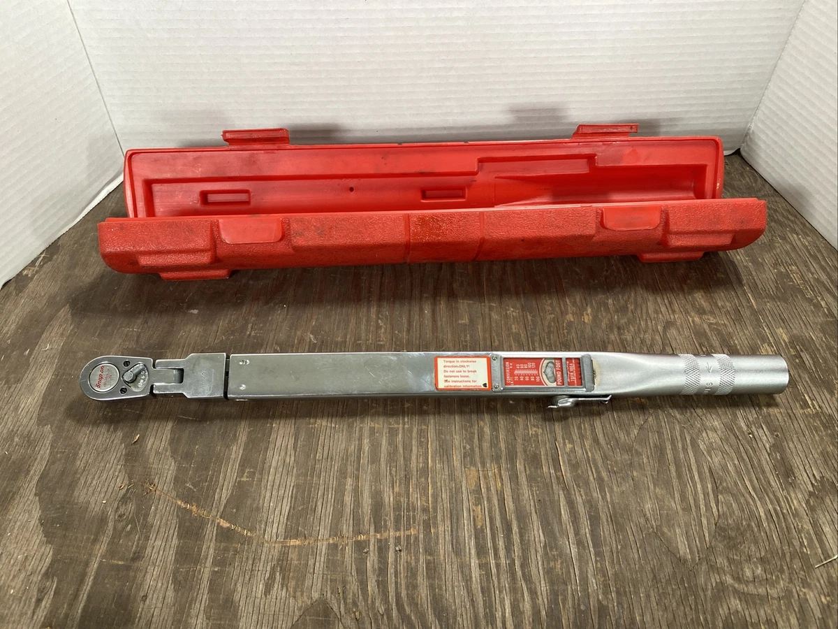 SNAP-ON TOOLS MODEL TQFR250 Flex Head 1/2 Drive Torque, 60% OFF