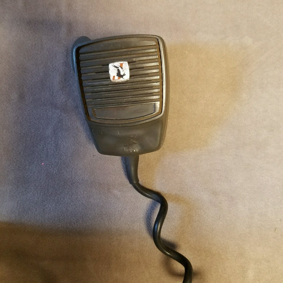 Johnson Messenger 123A CB Radio Untested Parts w Mic Might be a working ...