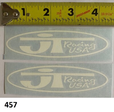 2! JT Racing sticker Vintage KX SR Works CR 125 250 400 500 VMX AHRMA ...