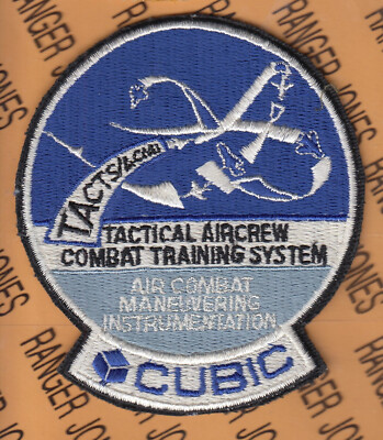 USAF Air Force Tactical Aircrew Combat Training Systems CUBIC ~4.5 ...