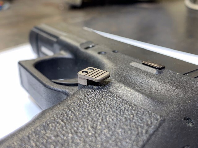 For GLOCK Ext Aluminum Mag Release Gen1,2,3, 17,19,22,23,24,26,27,31,32 ...