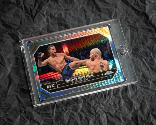 2024 - TOPPS CHROME UFC - BRIAN ORTEGA - PRIZM REFRACTOR | eBay.de