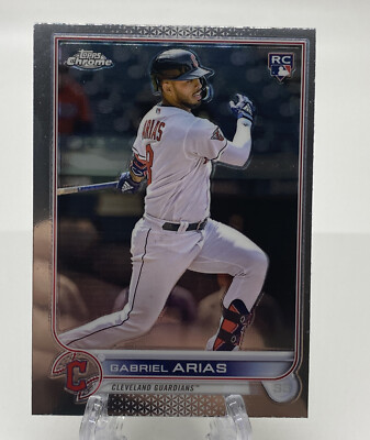 Gabriel Arias 2022 Topps Chrome Update Baseball RC #USC131 Rookie ...