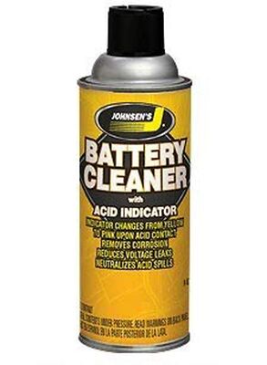 Johnsen's 4606 Battery Cleaner with Acid Indicator 10 oz. (Pack of 12 ...