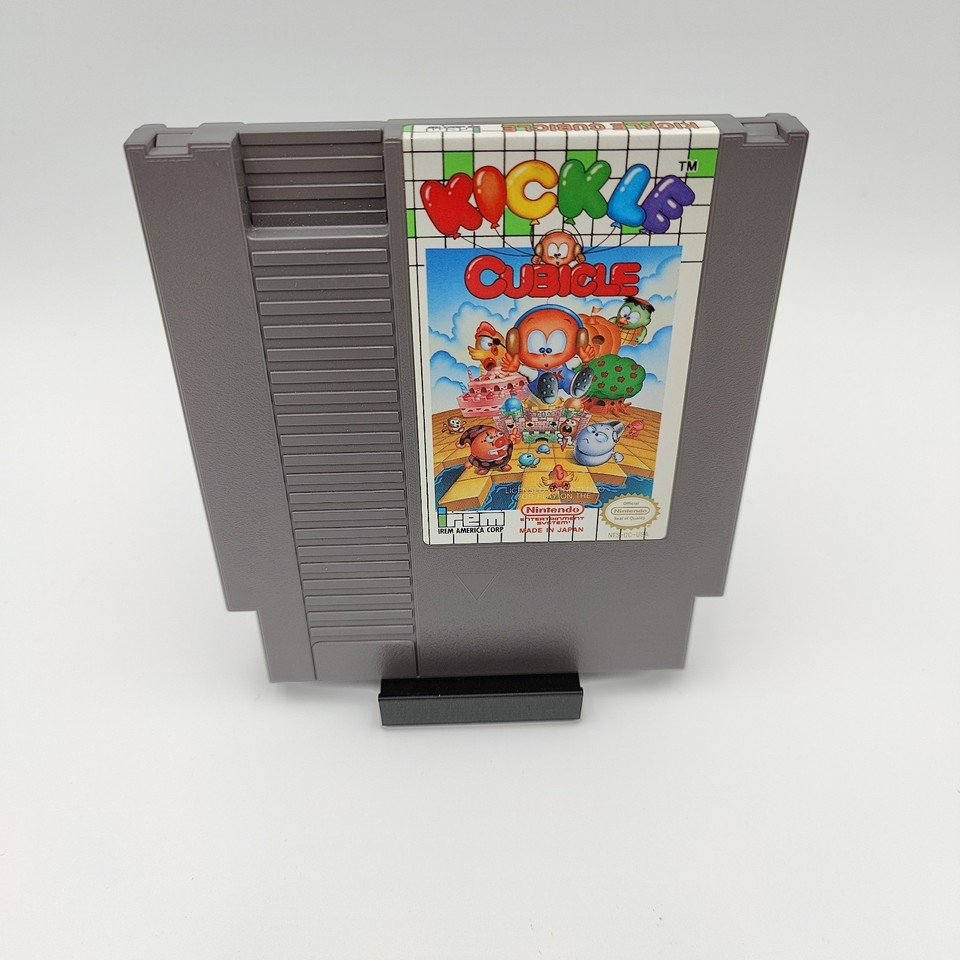 Nes Kickle Cubicle Complete In Box CIB W/ Poster Manual,Reg Card ...