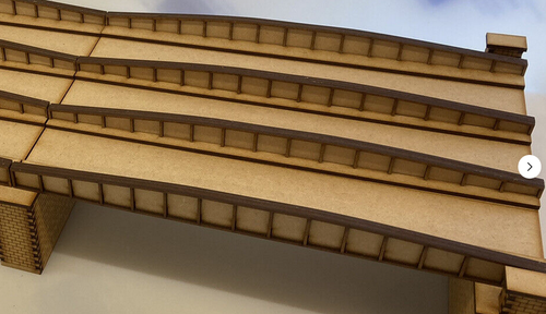 Bowstring & Steel Plate Triple Track Bridge – OO/HO Gauge Model Railway ...