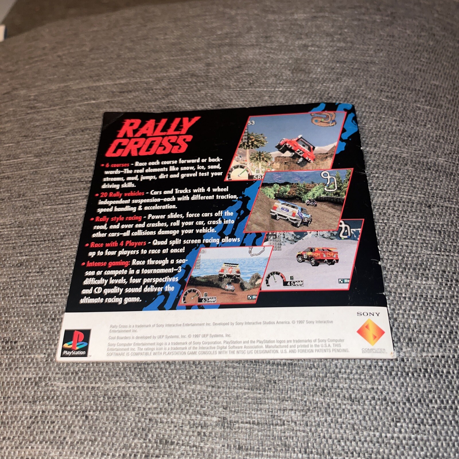 cool borders ps1 Manual Only | eBay