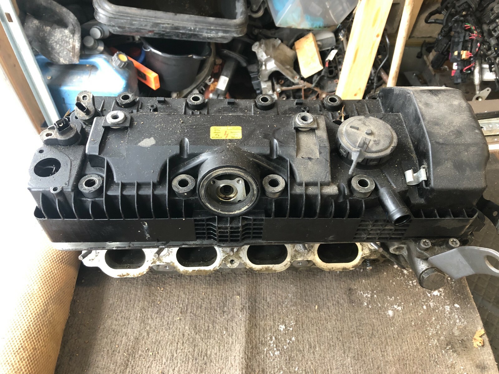 2006-2010 BMW 550i 650i 750i 4.8 MOTOR N62TU Engine Cylinder Heads 40K ...