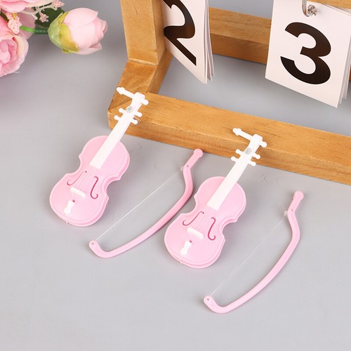 Mini Miniature Violin Simulation Violin Handmade Desktop Violin ...