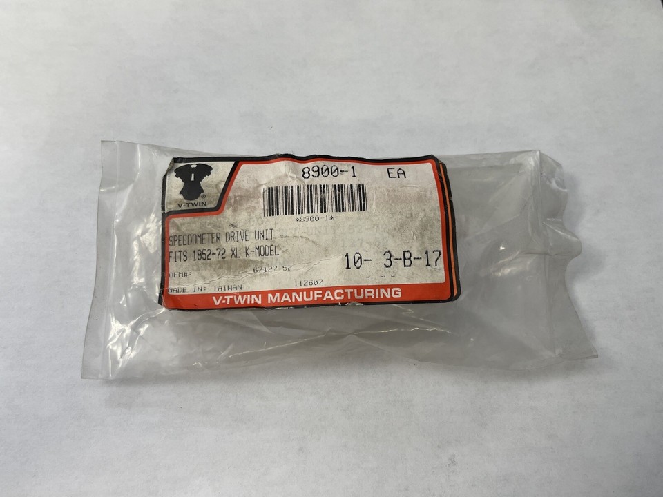 52-72 Trans. Drive Speedometer Drive Unit, Harley, XL K and Ironhead ...
