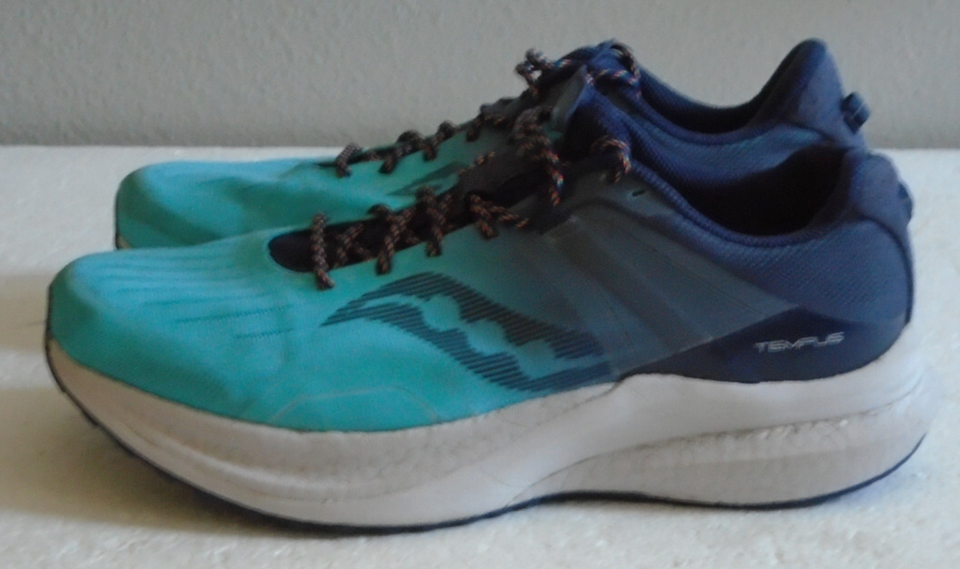 Saucony Tempus Blue Athletic Running Shoes S20720-65 Men Size 12 | eBay