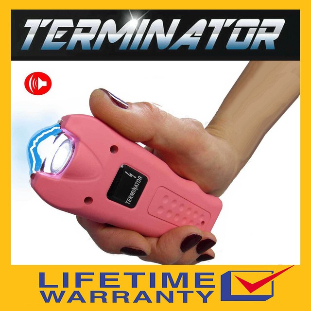 Terminator SGTA - 999 MV Stun Gun With Ear-piercing Siren Taser Holster ...