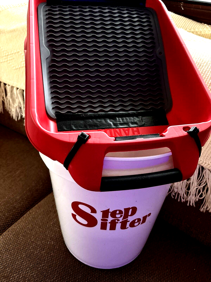 SILICONE SLUICE BOX PAN GOLD CUBE DREAM electric pump Step Sifter ...