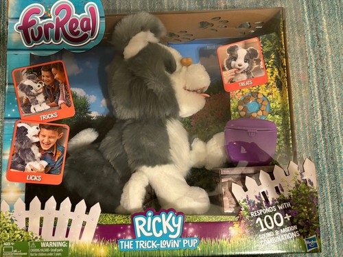 FurReal Friends Ricky, the Trick-Lovin' Interactive Plush Pet Dog | eBay