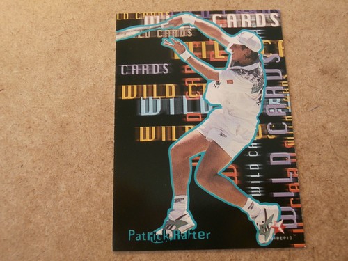 PATRICK RAFTER, VINTAGE 1996 TENNIS ROOKIE CARD, COLLECTOR (JT29) | eBay