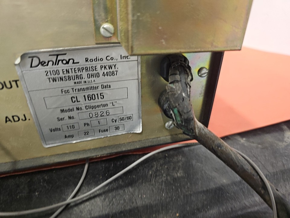 Dentron Clipperton L Ham Radio Linear Amplifier Power Tested Only Parts ...