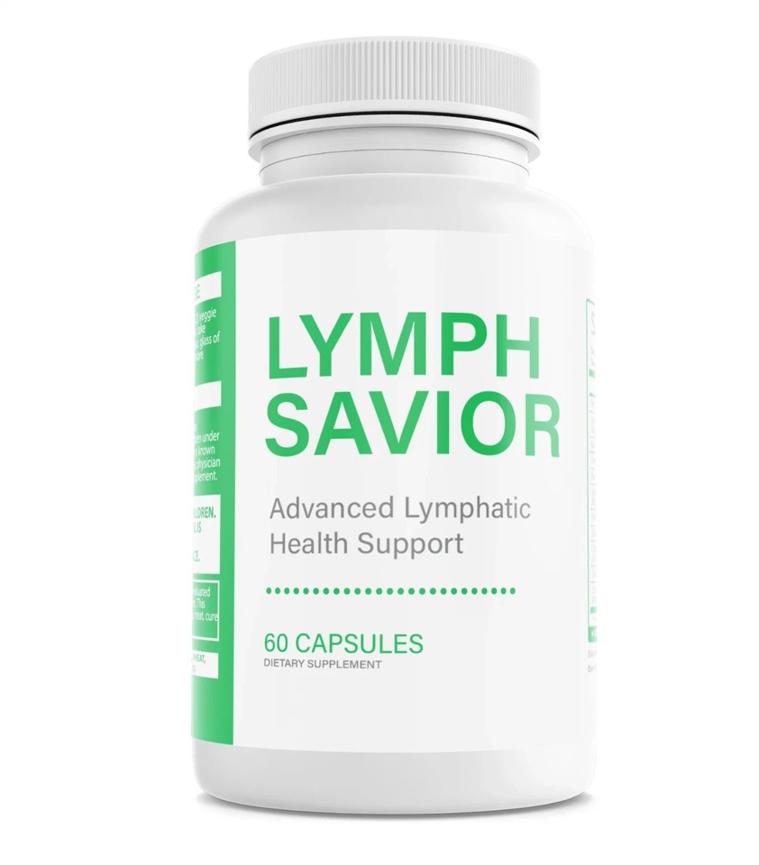 2pack Lymph Savior Advanced Lymphatic Health Support Dietary Supplement ...