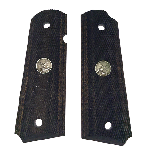 Wilson Combat - 1911 Compact Diamondwood Grips - Checkered - flat ...