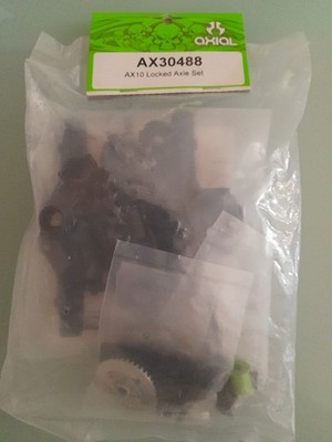 Axial AX10 X30488 LOCKED AXLE SET ASSALE COMPLETO AXIAL AX 10 SCORPION ...