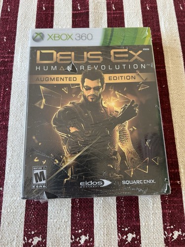 Deus Ex: Human Revolution Augmented Edition (Xbox 360, 2011) Sealed ...