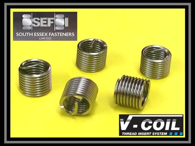25 off V-Coil Thread Repair Inserts M18 X 1.5 Compatible With Helicoil ...