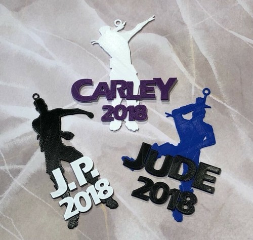 Floss Ornament, Custom Fort Christmas Nite Ornament Personalized | eBay