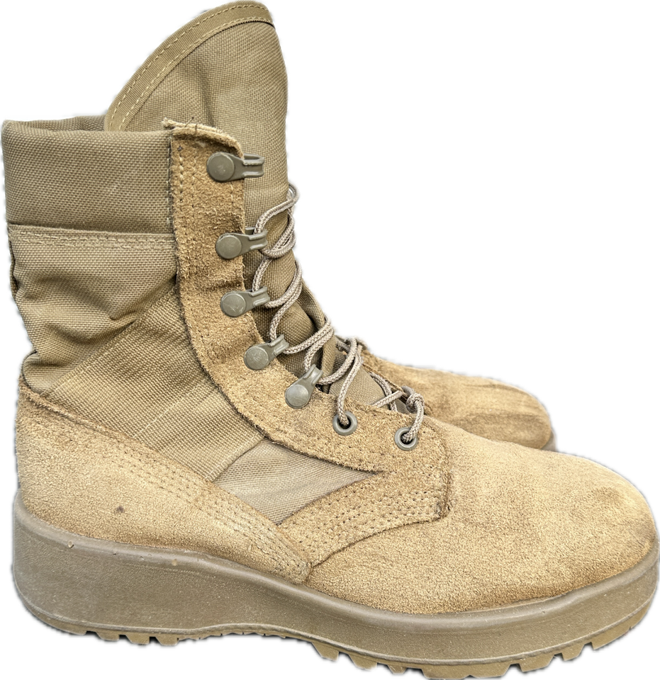 US Army Combat Crewman Boot Boots Outdoor Made USA 7W Size 39.5 | eBay