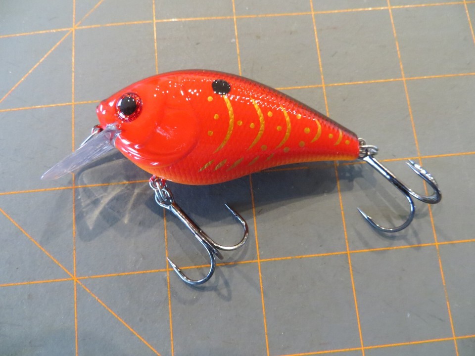 New Booyah Squarebill Crankbait XCS 200 - Rayburn Red 5/8 ounce - 2.75 ...