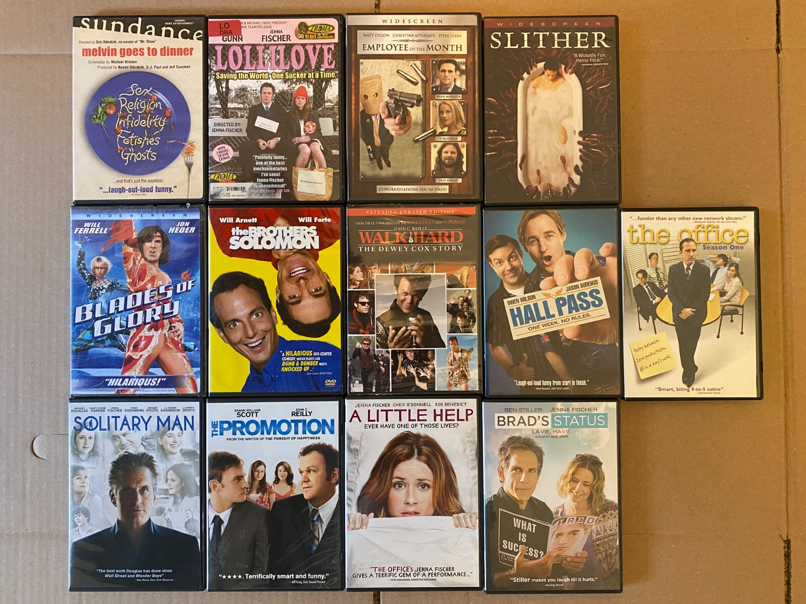 JENNA FISCHER DVD Collection-13 Movies + The Office, Will Ferrell, Mean ...