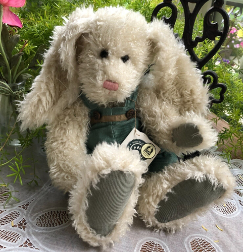BOYDS PLUSH HARE BUNNY RABBIT - JB BEAN COLLECTION - ROSCOE BUMPERCROP ...