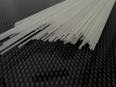 Natural Fibreglass stems 100x600MM 0.8mm/1mm Pole Float making BULK ...