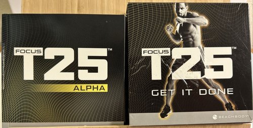 FOCUS T25 Alpha + Beta BASE Workout Videos 9-Disc DVD Set - Missing ...