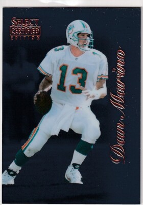 1996 SELECT CERTIFIED DAN MARINO MIAMI DOLPHINS NFL FOOTBALL (JC)3171 ...