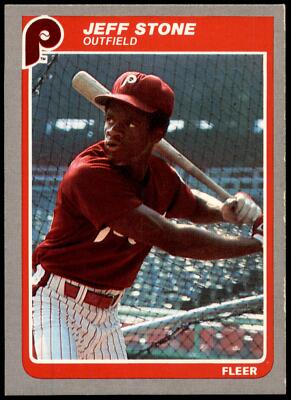 Jeff Stone #266 1985 Fleer | eBay