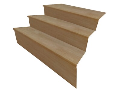Solid Oak Stair Tread & Riser Cladding Kit 27x285x1000mm | eBay UK