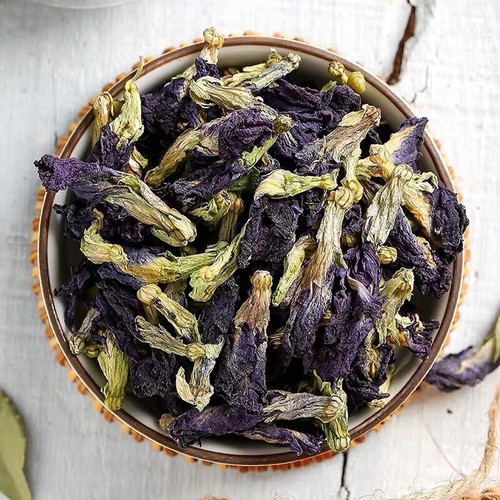 250g 100% Dried Blue Butterfly Pea Tea Flower Pure Organic Natural Blue ...