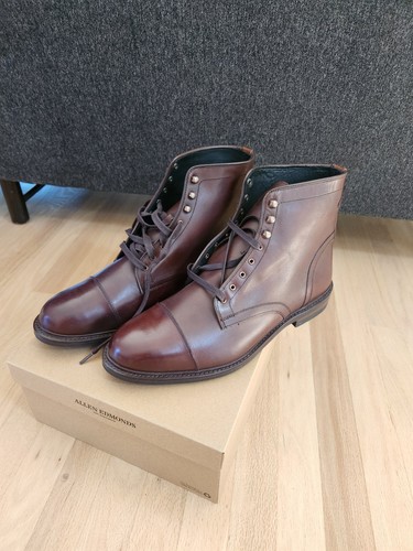 Allen Edmonds Landon Cap-toe Boots, Brown, 14 3E, EEE | eBay