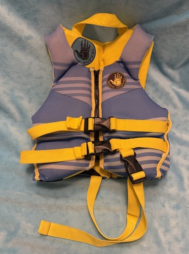 Body Glove Child Life Jacket Vest PFD Type III 30-50lb Blue Yellow ...