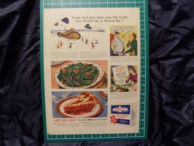 1943 PRINT AD BIRDSEYE FROSTED FOODS WWII | eBay