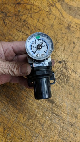 SMC AR2000-02BG-1 MINI Modular Type Regulator 1MPa 10KG/CM3 GAUGE 1/4 ...
