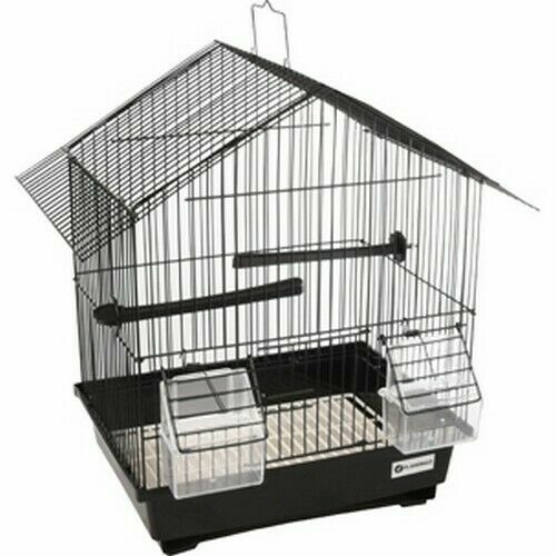 Flamingo Cage pour Canaris 36,5x25x38cm - Noire | Achetez sur eBay