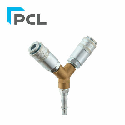 PCL Airflow Twin Coupling for air line 4.8mm nominal bore - AC6103 ...