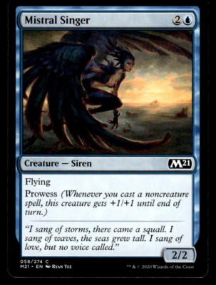 2020 Core Set 2021 Mistral Singer Core/Common #58 | eBay